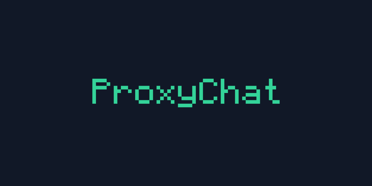 GitHub - fabianmakila/ProxyChat: A chat plugin for Minecraft proxies featuring proxy-wide ...