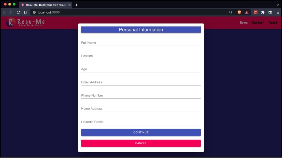 GitHub - rymrdp/resu-me: Resu-Me: Build your own resume