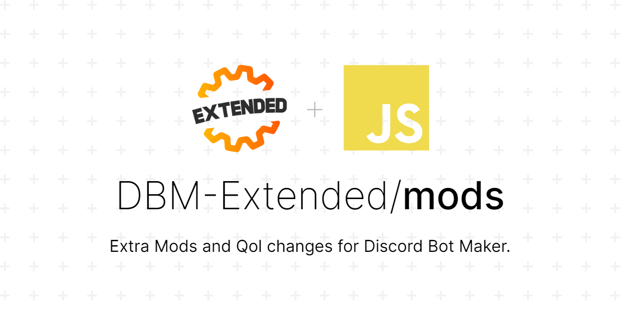 GitHub - DBM-Extended/dbm-dashboard: Powerful and moddable dashboard for DBM ( Discord Bot Maker )