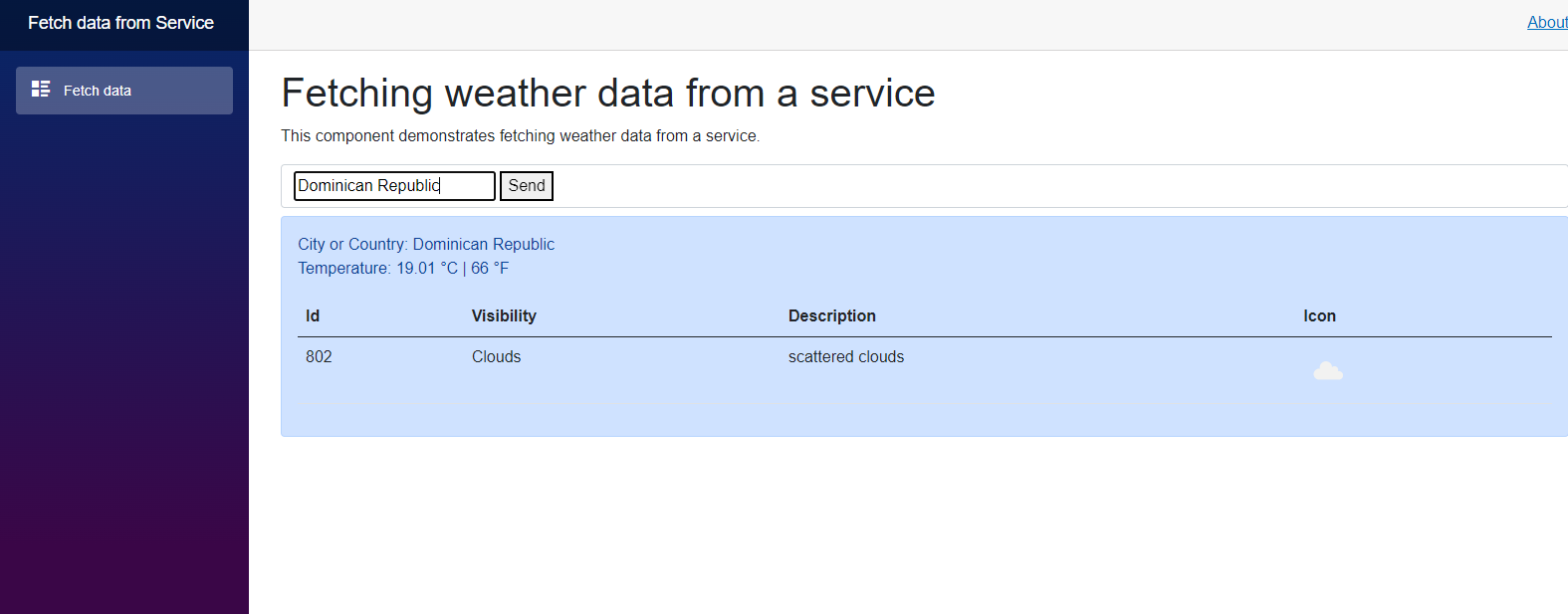GitHub - Eddimir/BlazorServerAppExample: Fetching weather data from a ...