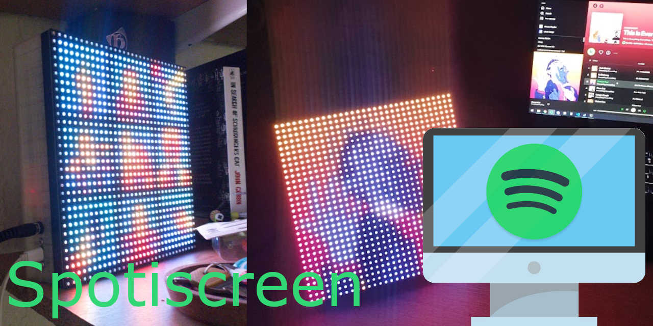 GitHub - solomonsanderson/Spotiscreen: Code for a project which uses an ...