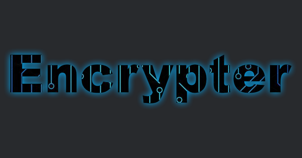 GitHub - Timothy-Gonzalez/encrypter: A web-based encrypter to allow ... GitHub - Timothy-Gonzalez/encrypter: A web-based encrypter to allow ...
