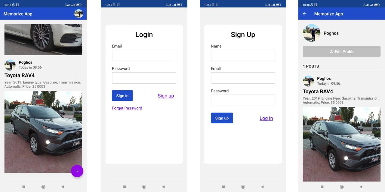 GitHub - ArthurArakelyan/memorize-app-native: A simple private posts app created with React Native.