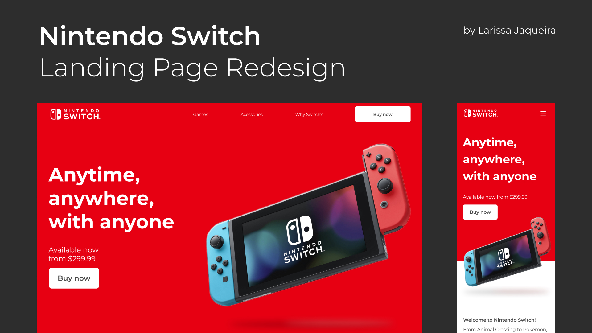 GitHub - larissajaq/nintendo-switch-page: Nintendo Switch Landing Page ...
