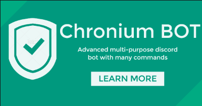 GitHub - Aurea6/Chronium-BOT: An advanced multi-purpose discord bot built in discord.js v13 by ...