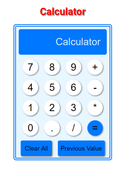 GitHub - sayshark55/Calculator-Basic: A Simple Calculator with smallest ...