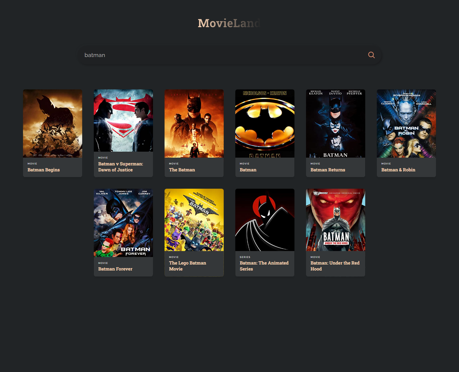 GitHub - SalahElyasi/MovieLand