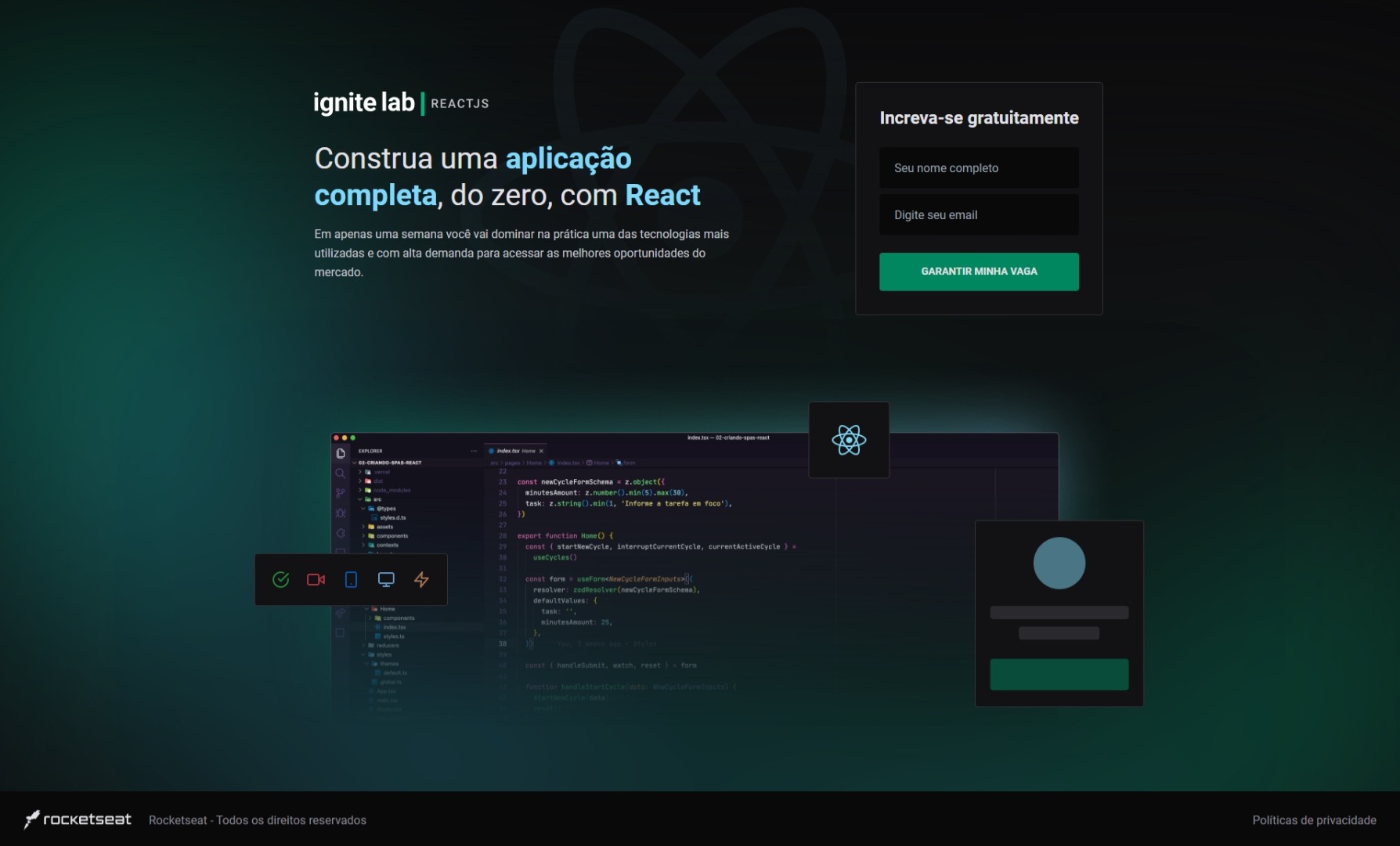 GitHub - alyssonbarrera/ignite-lab-react: Event Plataform | Ignite Lab - Rocketseat