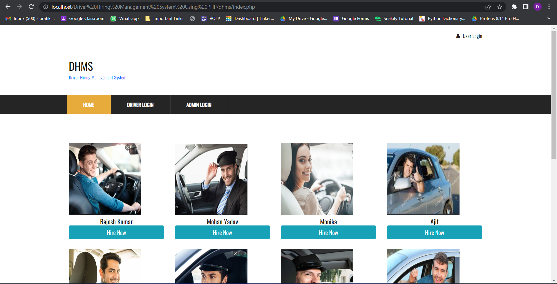 GitHub - pratikdhamal/Drivers_Hiring_Management_System: This is a drivers hiring management ...