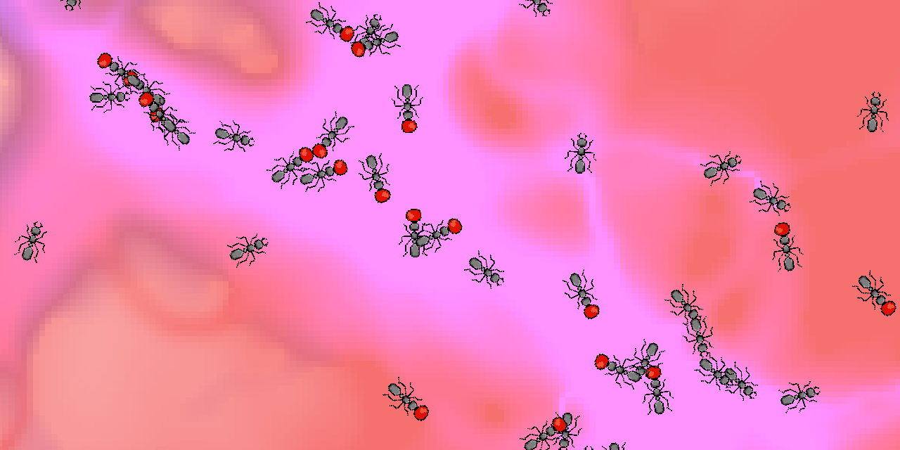 GPGPU ant colony simulation - Showcase - three.js forum GPGPU ant colony simulation - Showcase - three.js forum