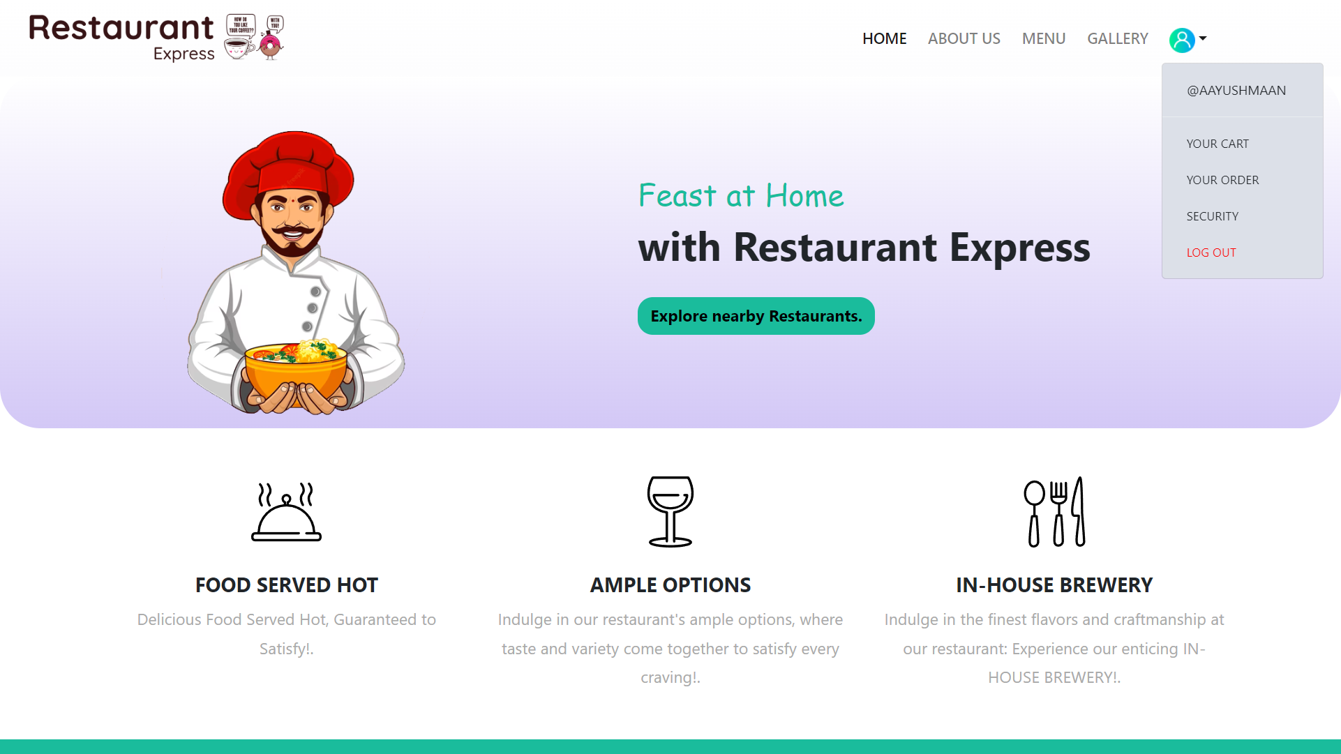 Github Rohitaayushmaan Restaurant Express Webapp Online Food Ordering System Using Python And