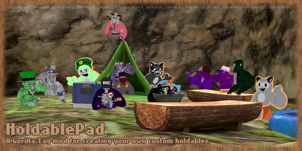 GitHub - developer9998/HoldablePad: HoldablePad was a cosmetic mod for Gorilla Tag based on a ...