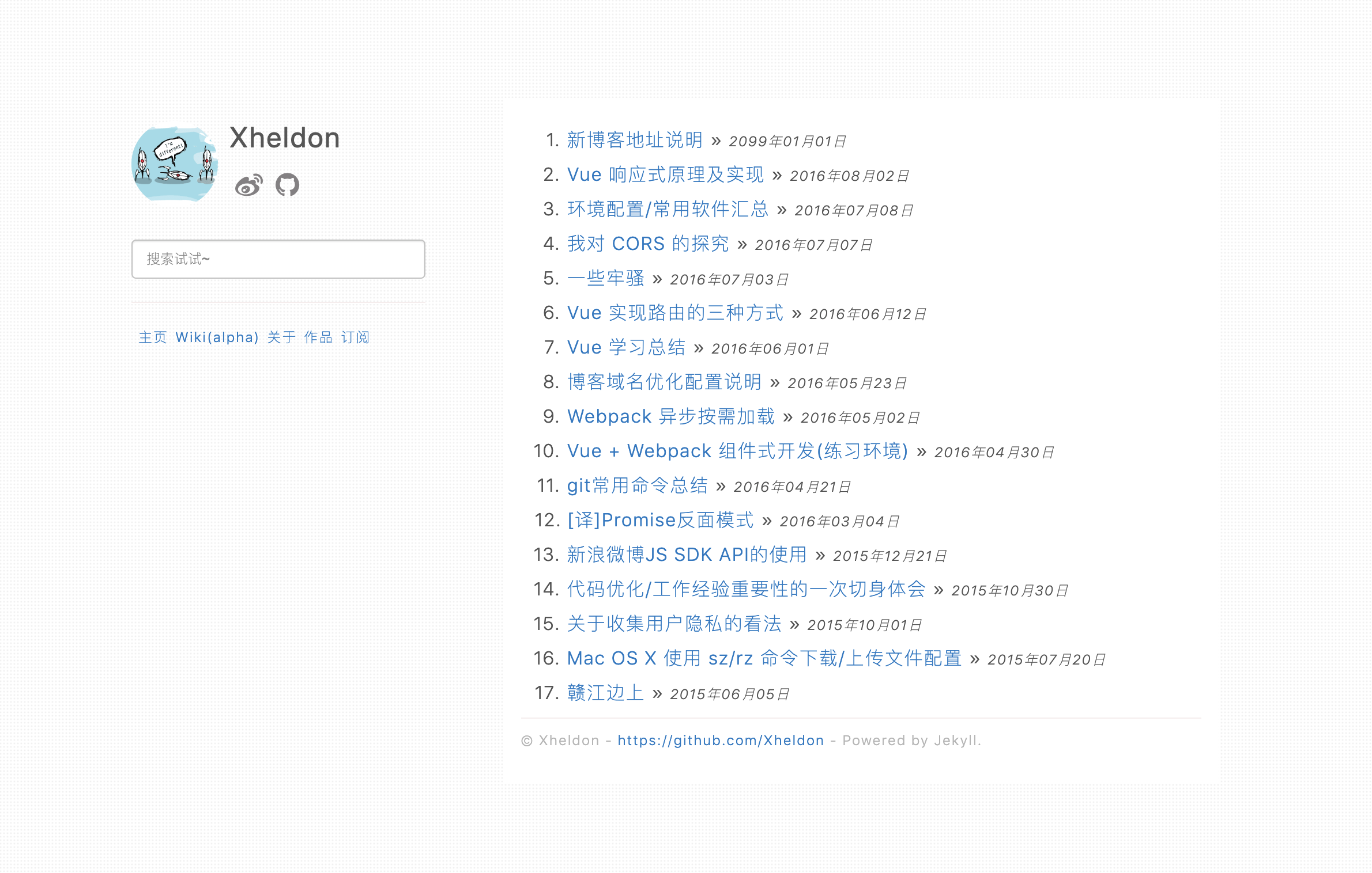 Github Xheldon X Blog 此为个人技术博客 由私有仓库 X Blog Src 经 Github Actions 构建