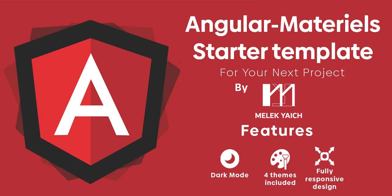 Github Yaichmelekangular Materials Starter Template Angular Angular Cli And Angular Material