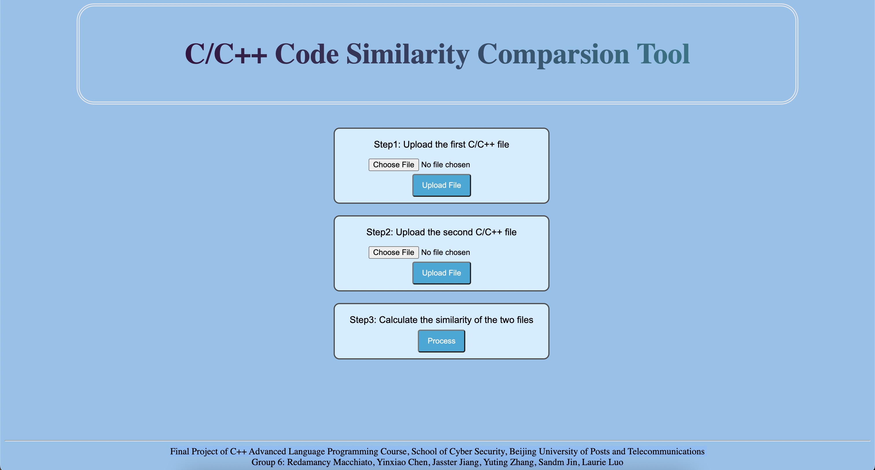 GitHub - laurieluo/C-Cpp-Code-Similarity-Comparsion: Compare the ...