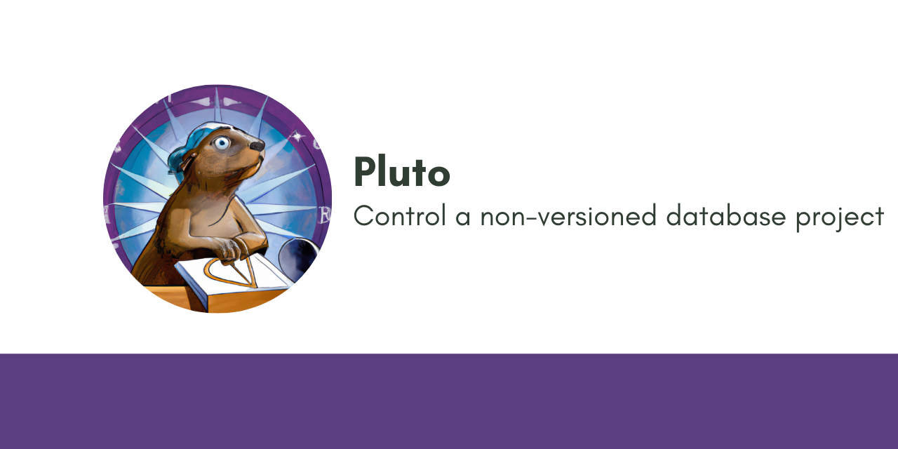 GitHub - astrolink/pluto: ♇ This tool will help you better control a non-versioned database project.