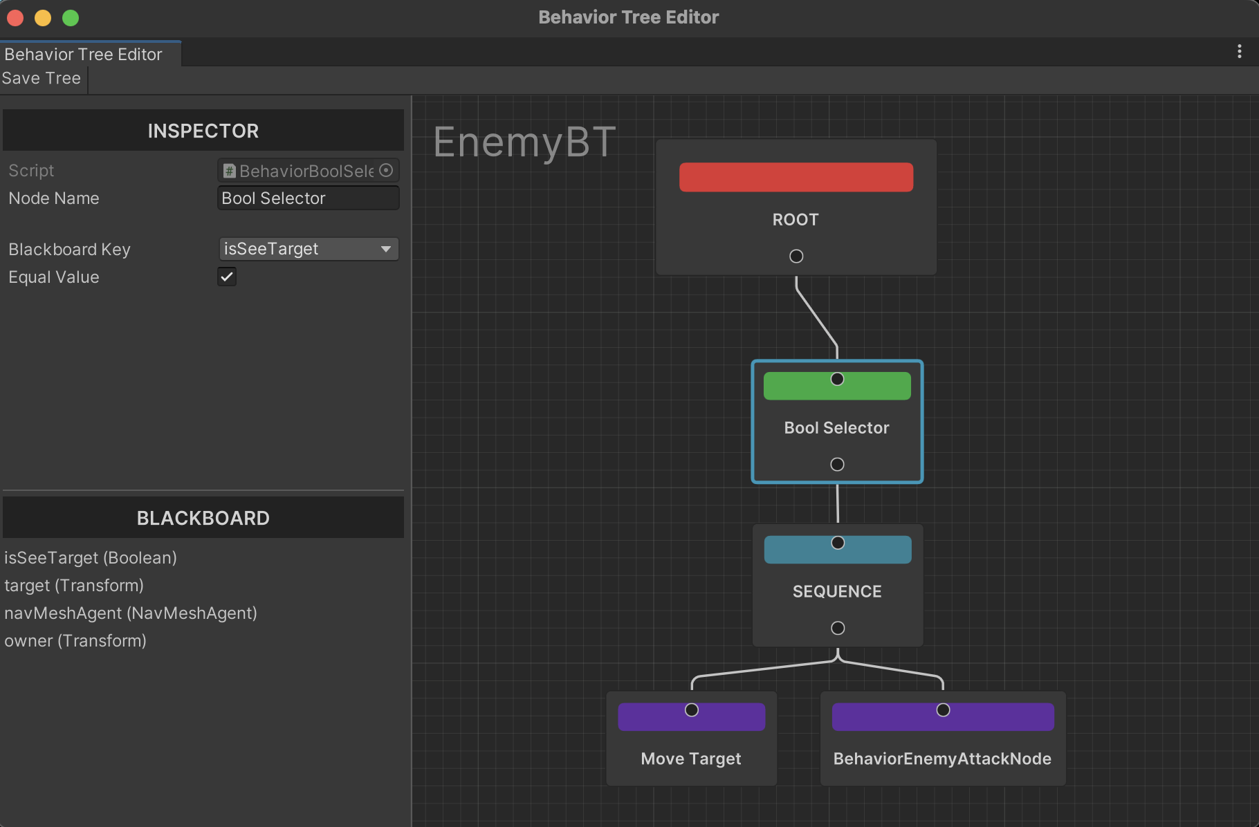 GitHub - Hot-G/G-AI: This is sample Behaviour Tree and Blackkboard for ...