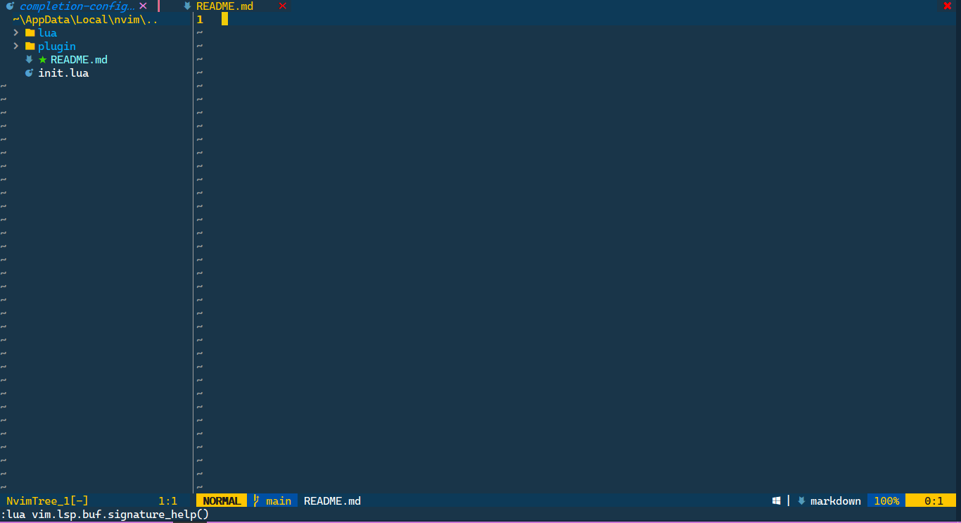Github Sydneypercy Personal Nvim Config