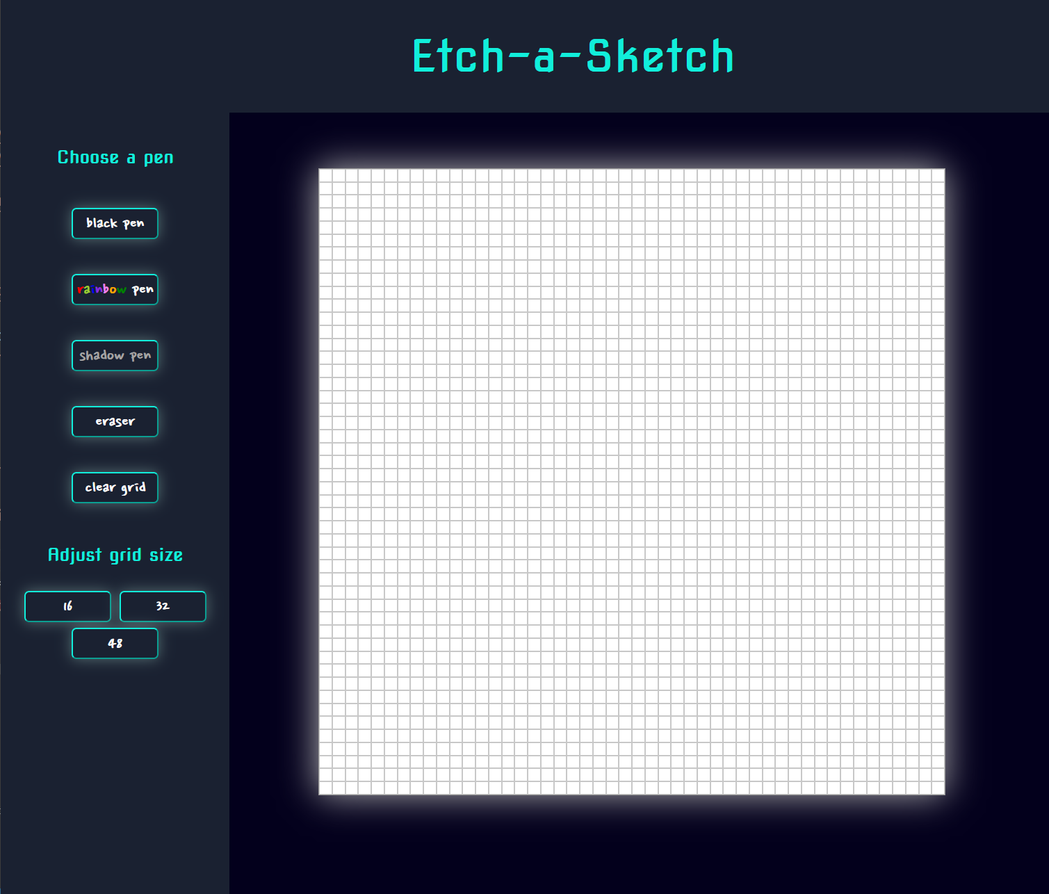 GitHub - jswyndham/etch-a-sketch