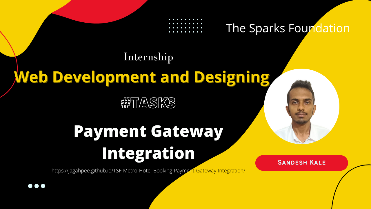 GitHub - JAGAHPEE/TSF-Metro-Hotel-Booking-Payment-Gateway-Integration