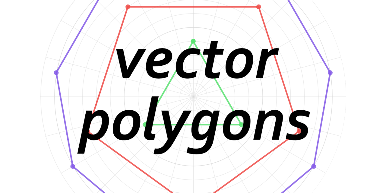 GitHub - nlovell/vector-polygons: Generate vector coordinates for ...