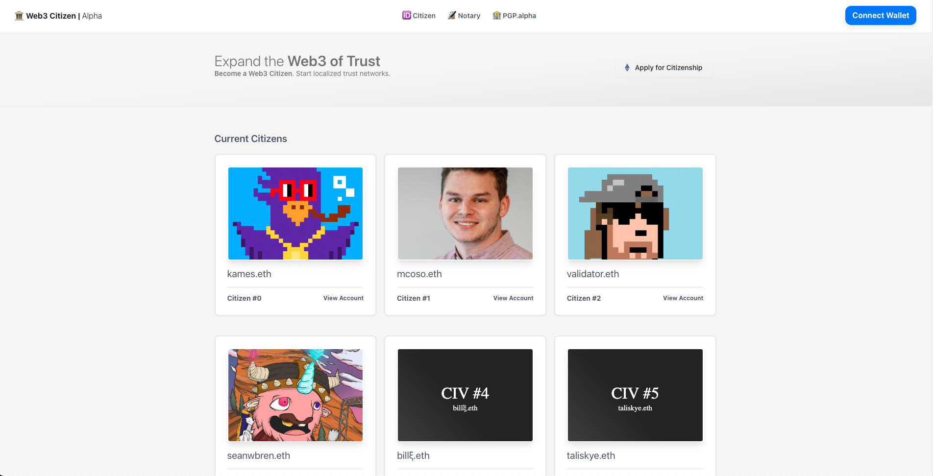 GitHub - soulcialites/web3-citizen: A Web3 of Trust Experiment.