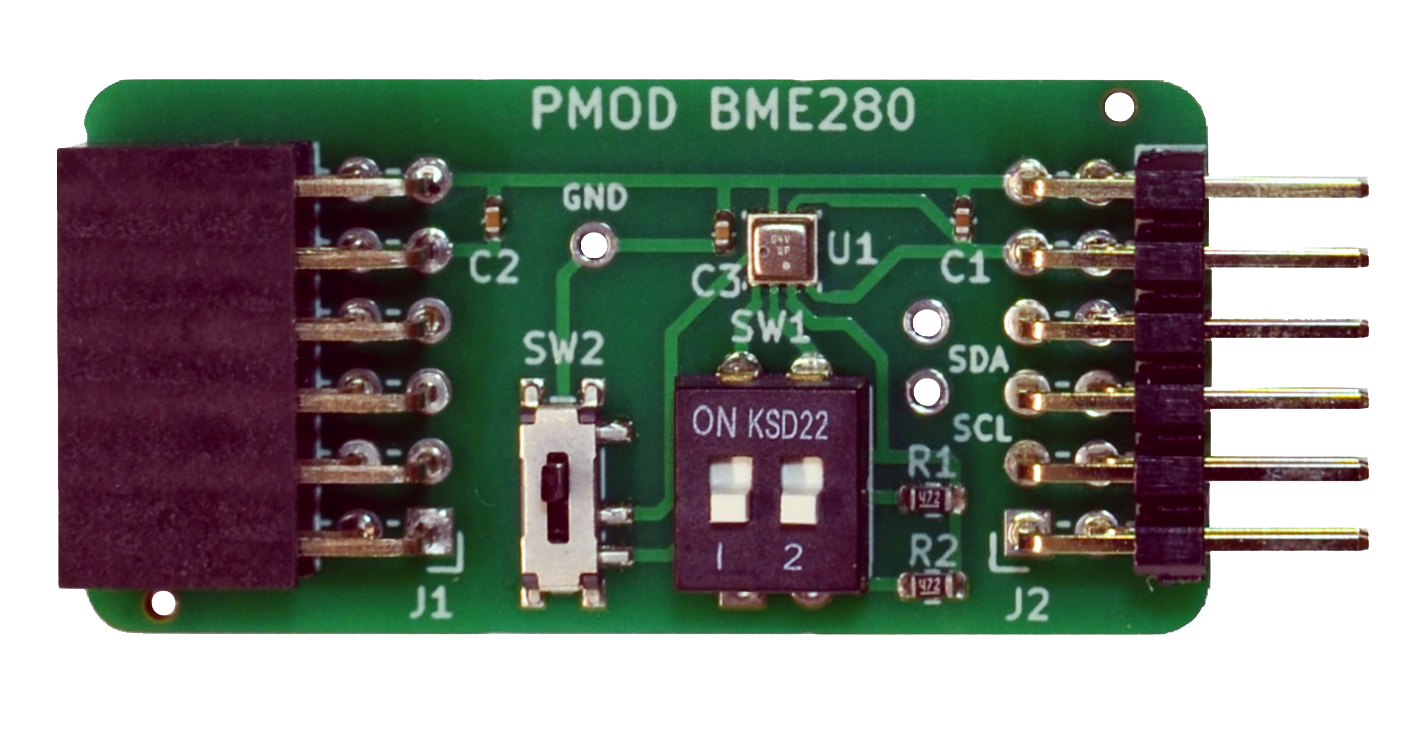GitHub - fm4dd/pmod-bme280: PMOD module for the Bosch BME280 ...