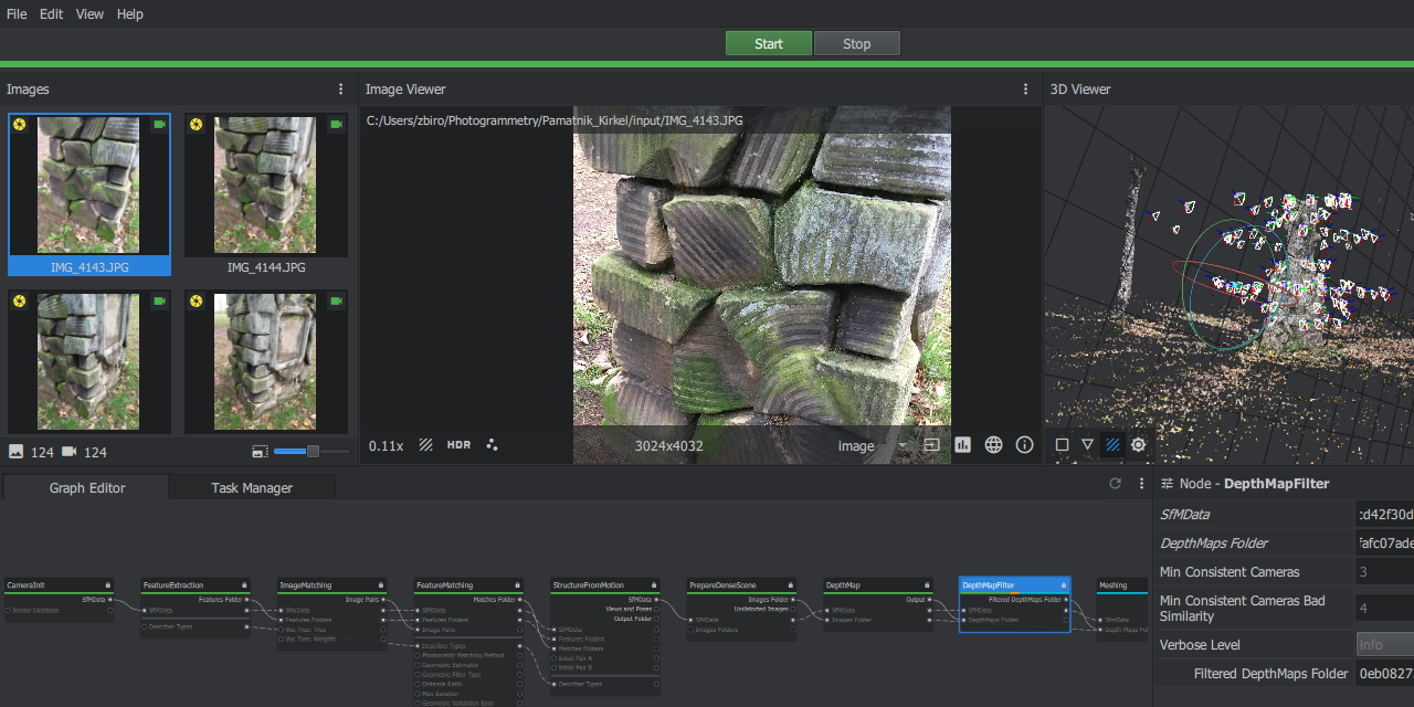 GitHub - zbj3ji/Photogrammetry: One of my simple 3D projects done by ...