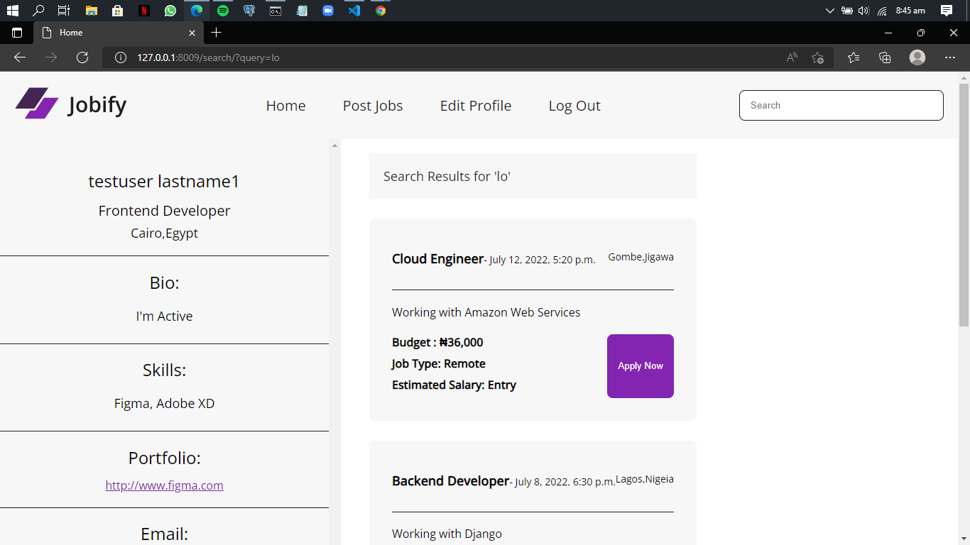 GitHub - seyiadel/Jobify-Repo: A job/project posting and application ...
