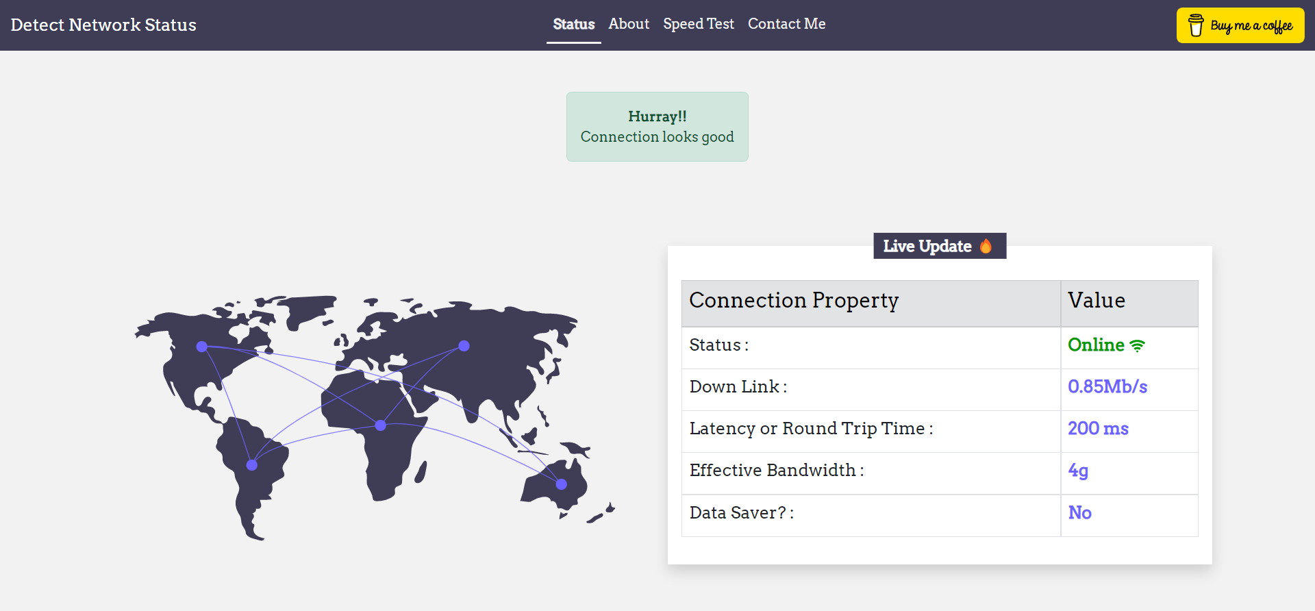 Github Thenewc0der 24 Detect Network Status Monitor And Test Internet Connectivity Detect