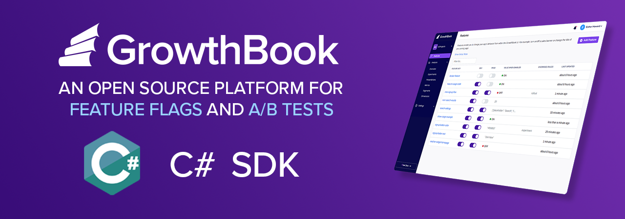 GitHub - growthbook/growthbook-c-sharp: GrowthBook C# SDK