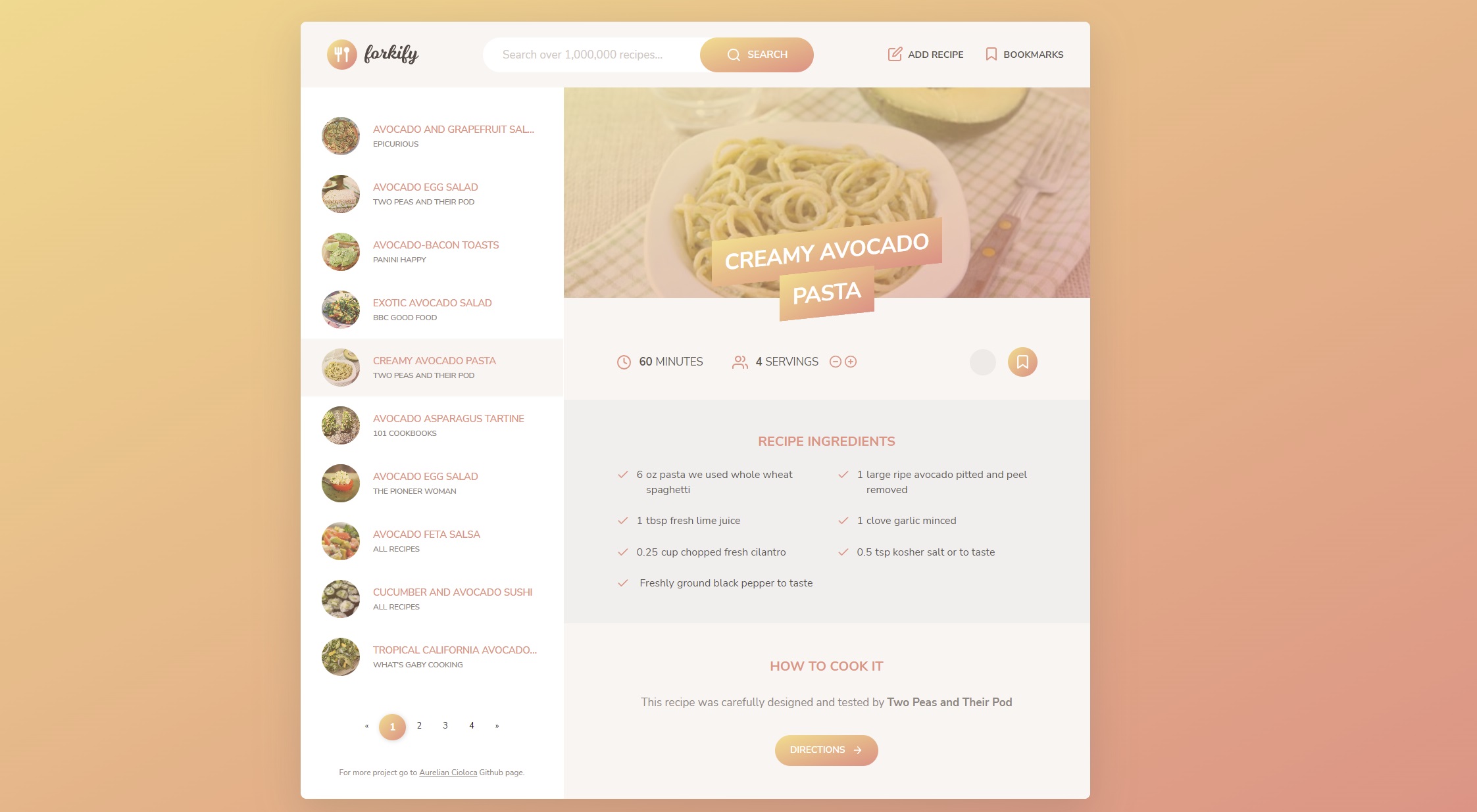 GitHub - Aurelian-C/Food_App