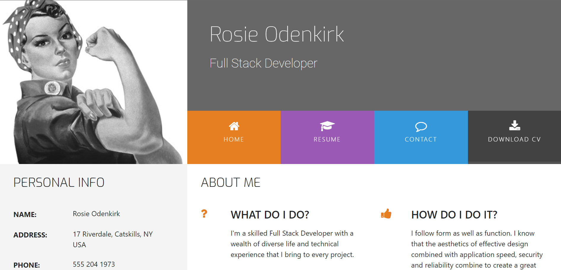 GitHub - Alan-Bushell/rosie-resume