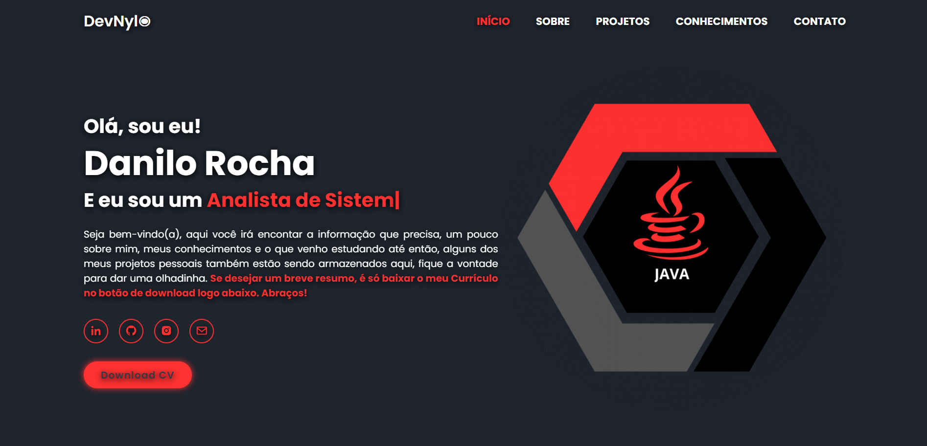 GitHub - DevNylo/Portfolio: Criação do meu Portifólio em progresso.