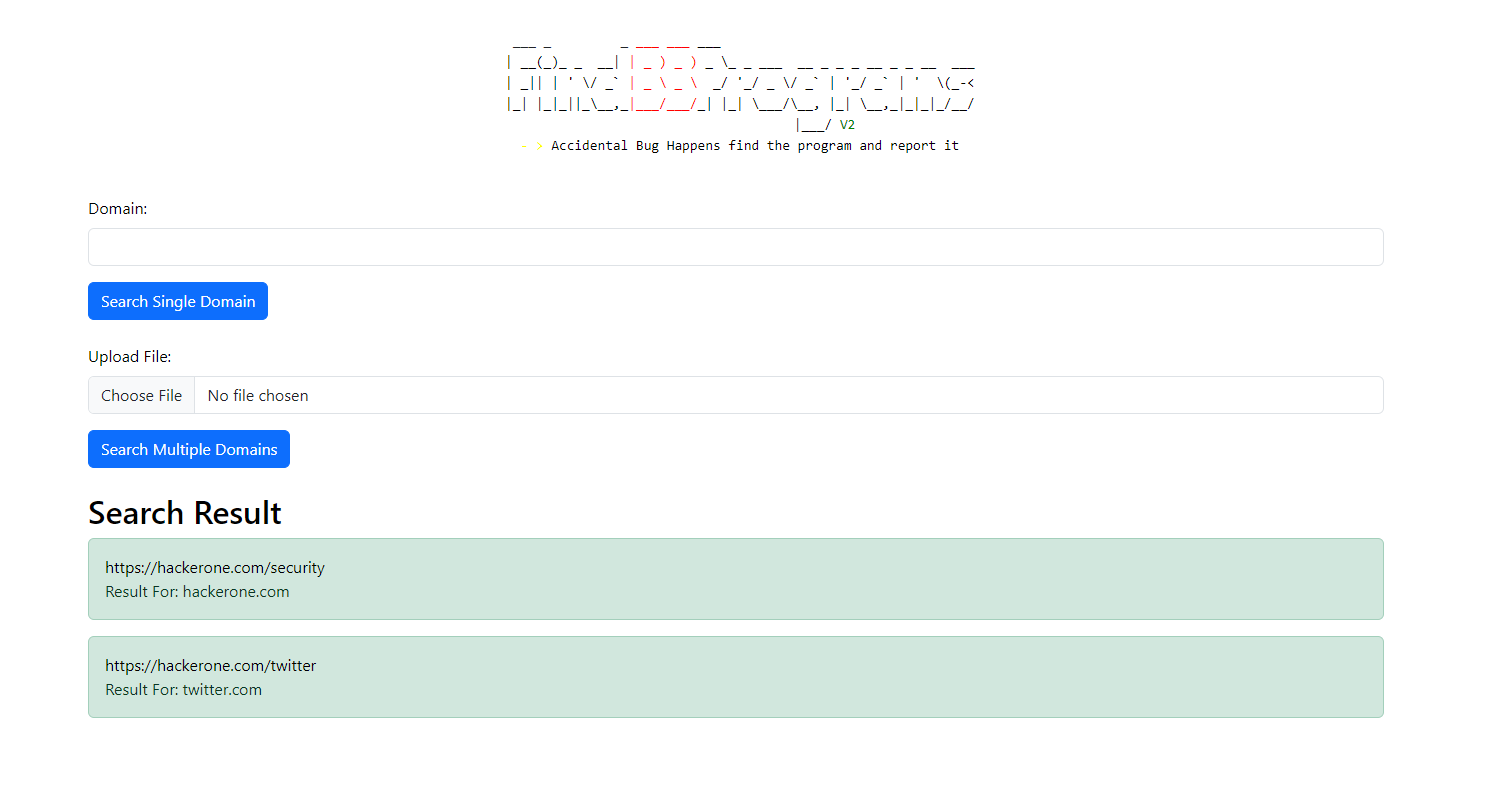 GitHub - System00-Security/findbbprograms: Check if domain has bug bounty program or not