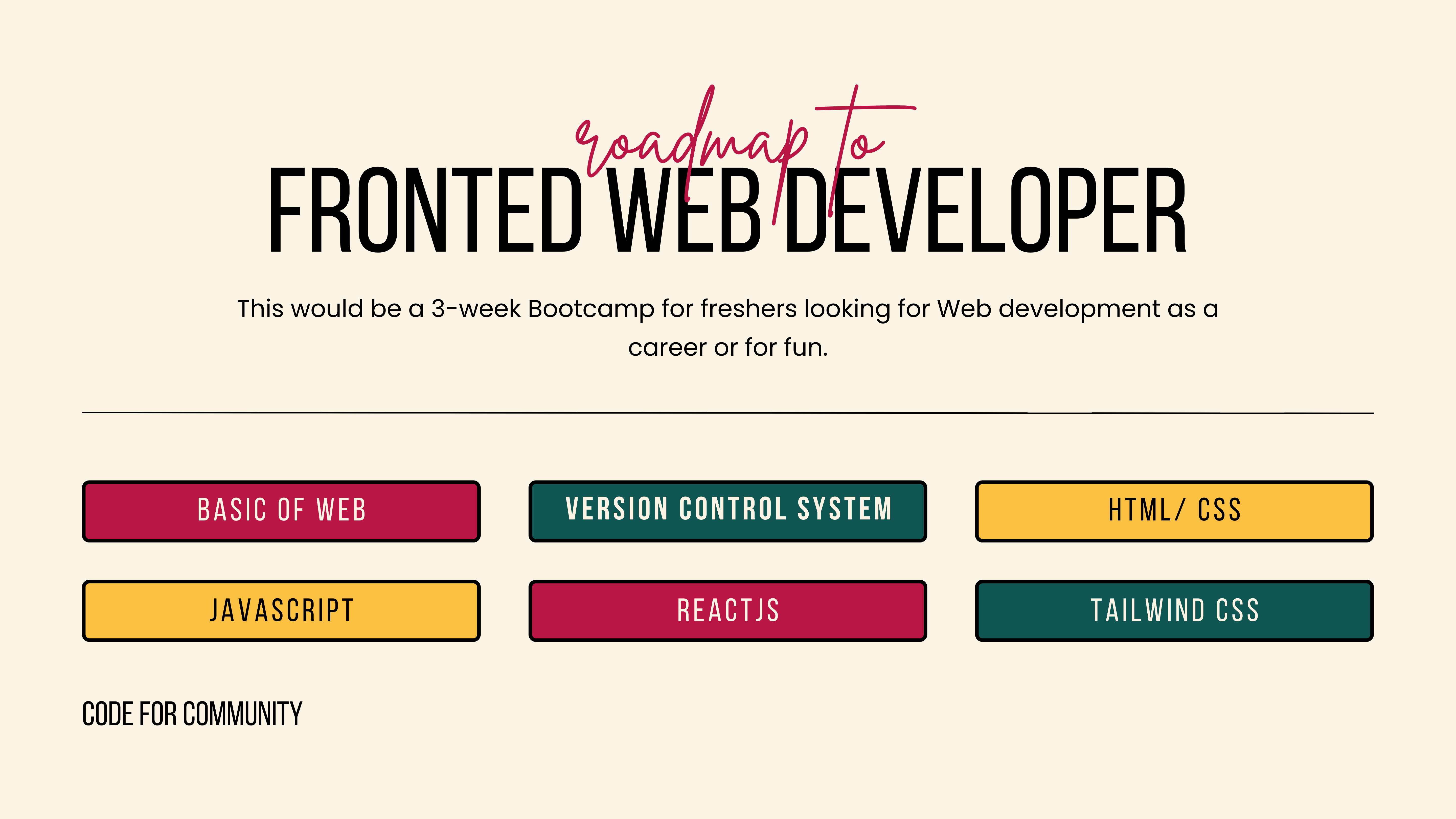 GitHub - Abbhiishek/The-Fronted-Bootcamp: This is a 3 week fronted ...