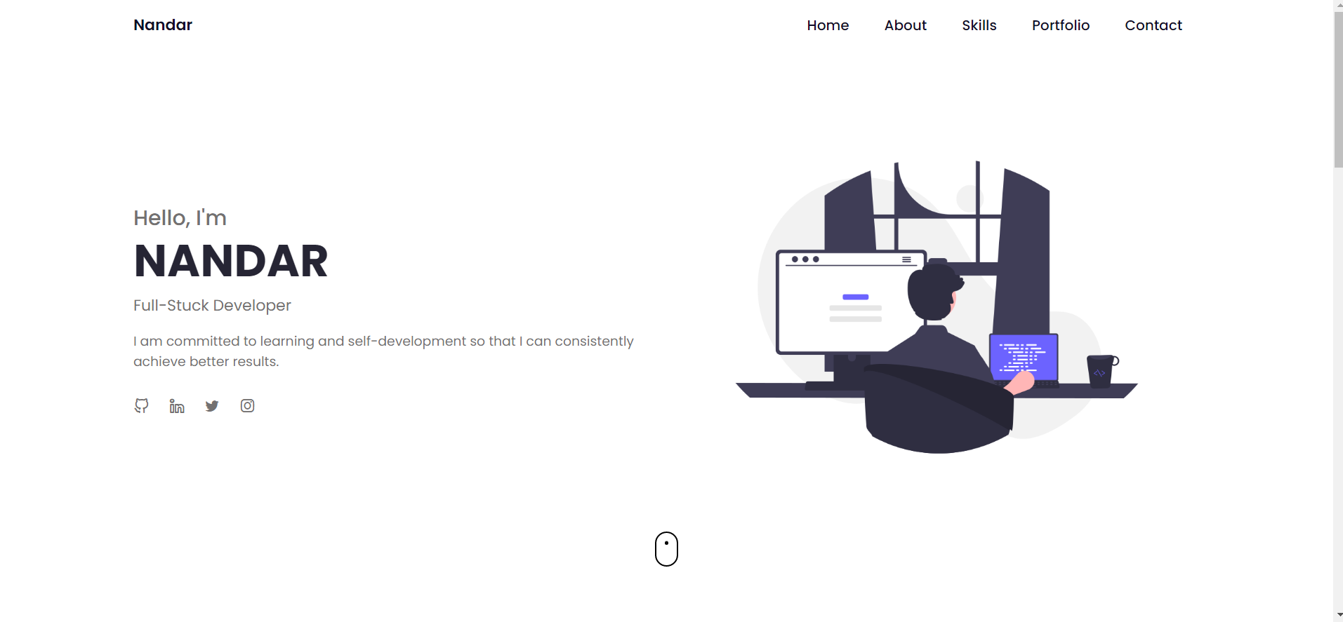 GitHub - nandar-dev/nandar-portfolio