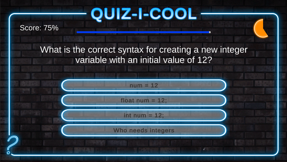 GitHub - tobiazamo/Quiz-Master: Third game I made in Unity, a simple quiz game where I learned ...