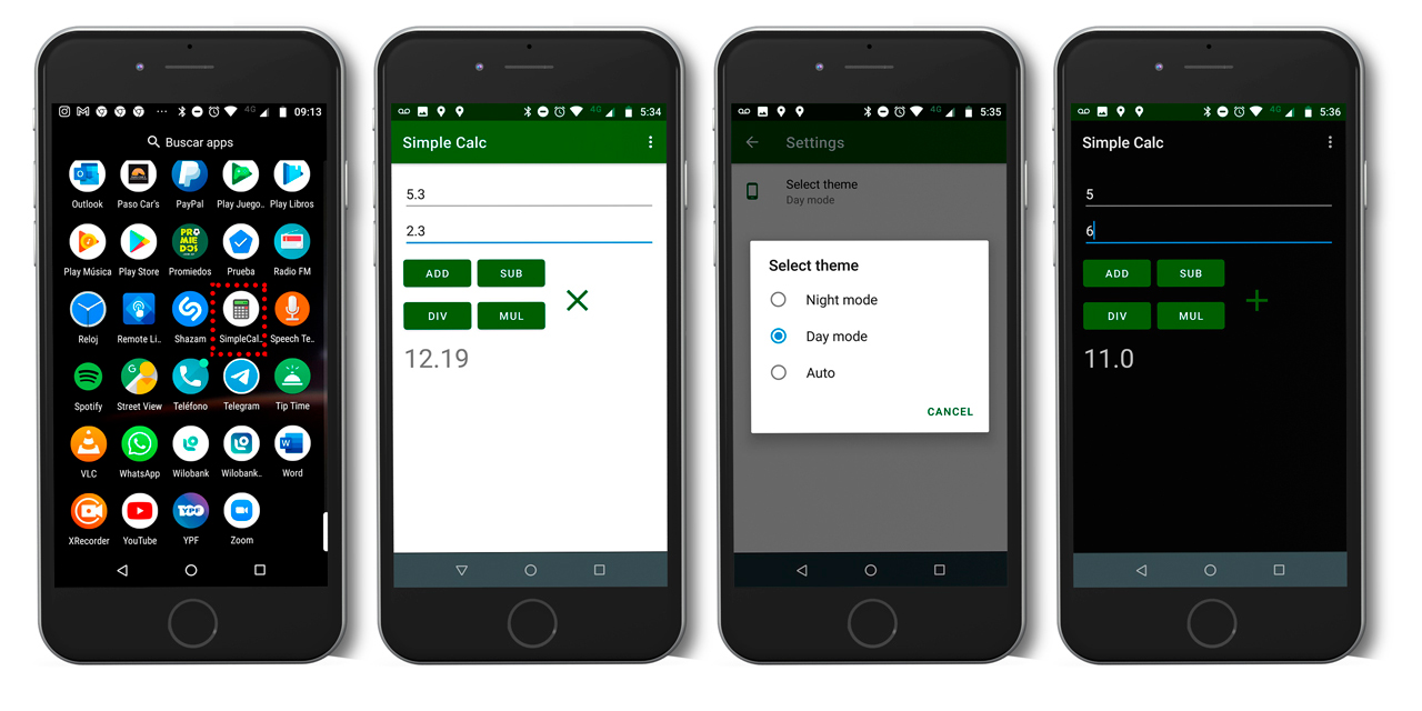 GitHub - patricioconti/SimpleCalcDataBinding: A simple calculator using ...