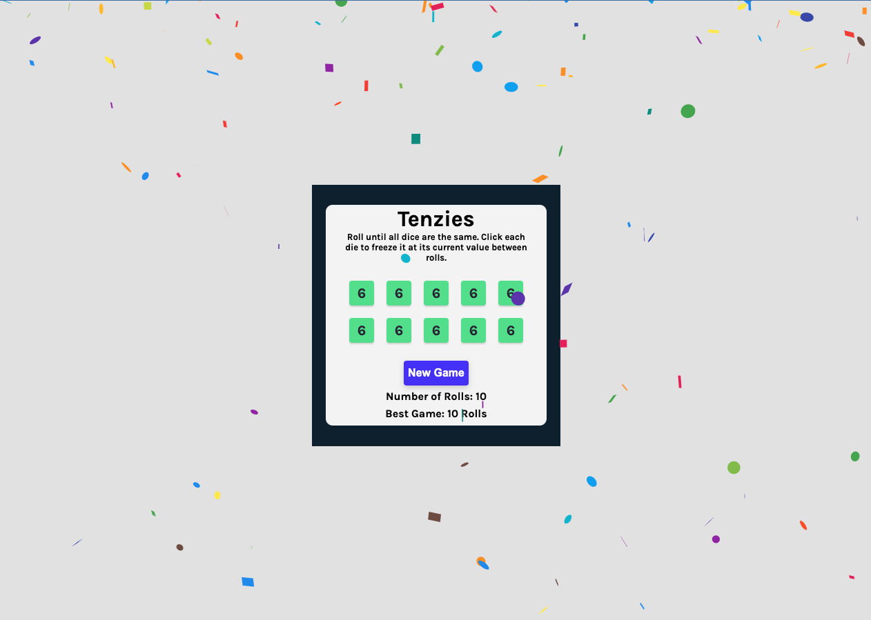 GitHub - EmbryonicDev/Tenzi-Dice-Game