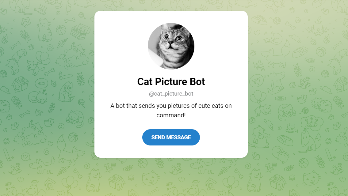 GitHub - BryannYeap/Cat-Telegram-Bot