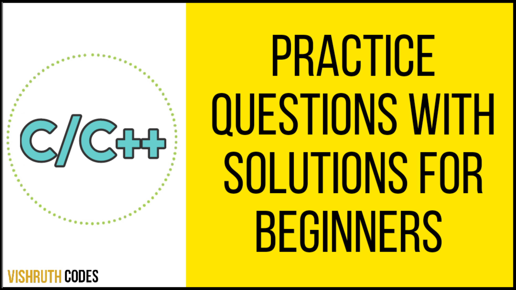 GitHub Vishruthh C and Cpp Practice problems with solutions Well 