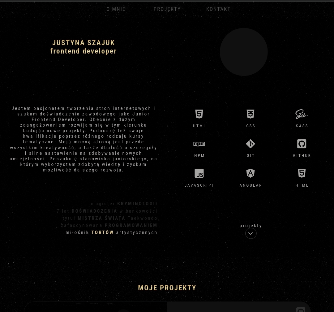 Github Jstasz About Me Page