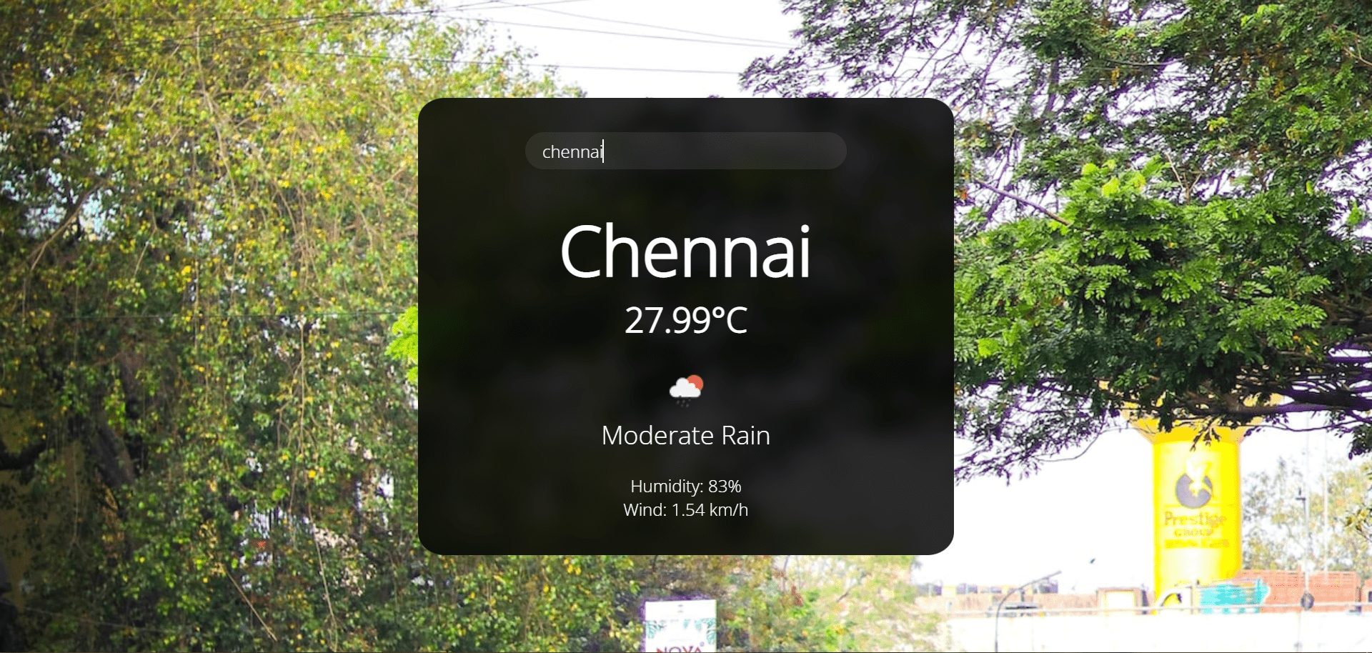 Github Buzz Exeopenweather Weather App A Weather App Made From Html Css And Js