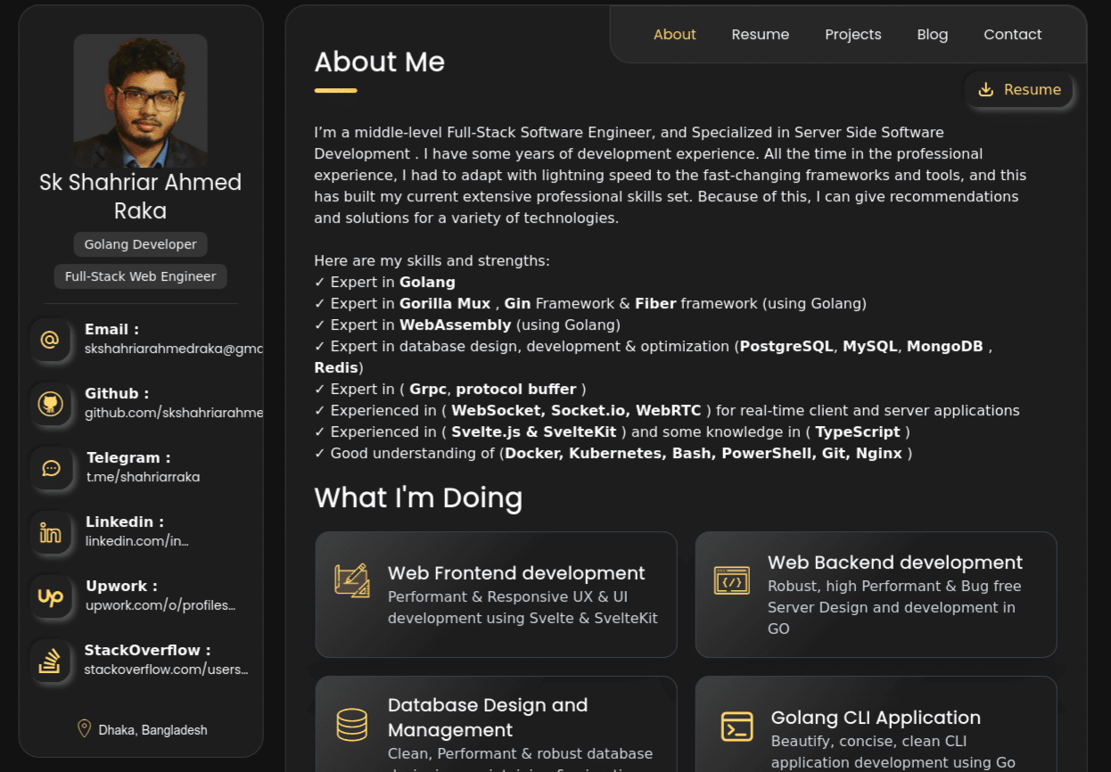 GitHub - skshahriarahmedraka/portfolio-site: My Portfolio Site build using sveltekit