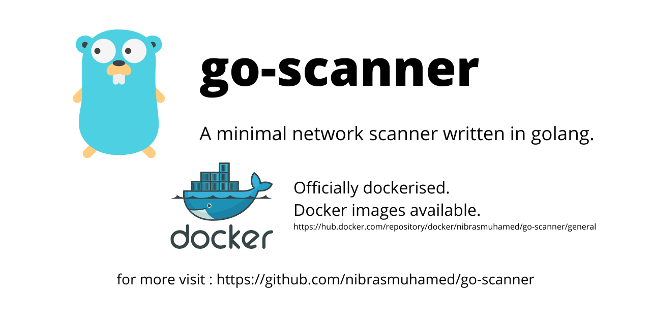 GitHub - nibrasmuhamed/go-scanner: a minimal network scanner written in go