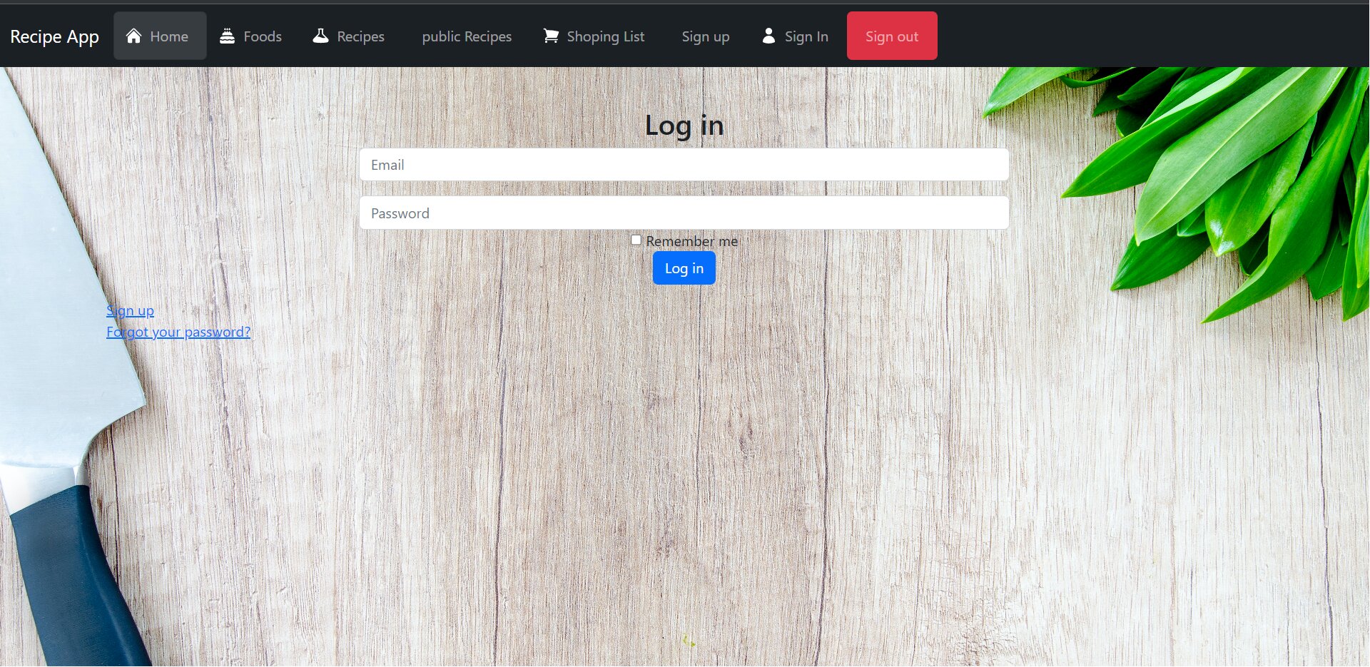 GitHub - sentayhu19/Recipe-app: The Recipe app keeps track of all your ...