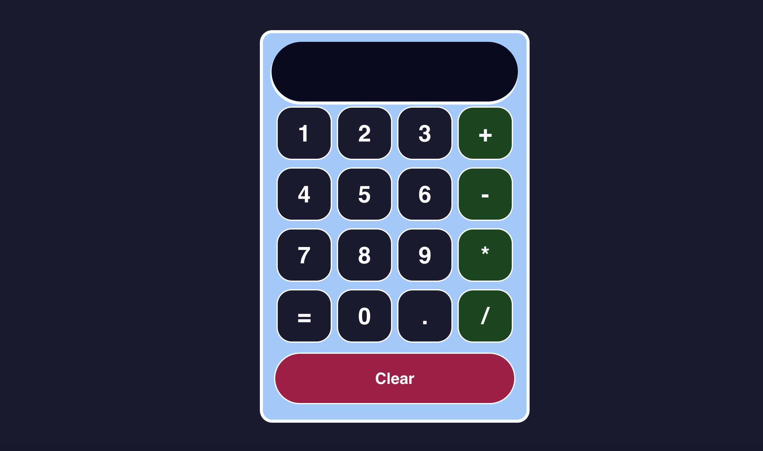 GitHub - josefinacicchini/react-calculator: Calculator built with React