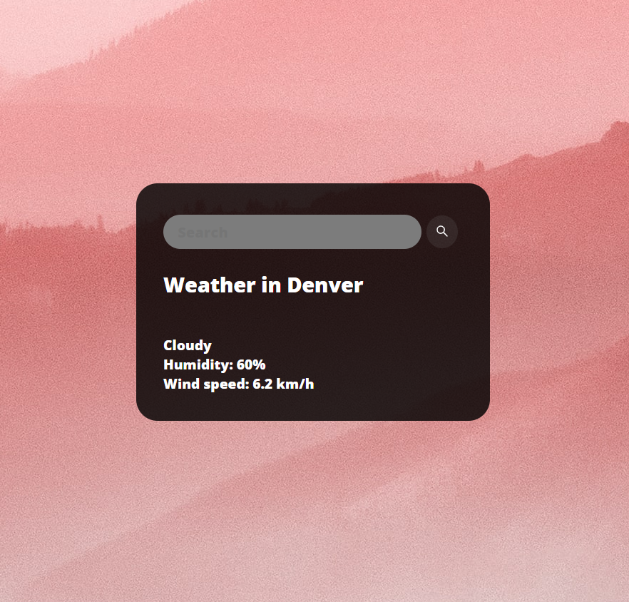GitHub - Clermondo/weatherapp