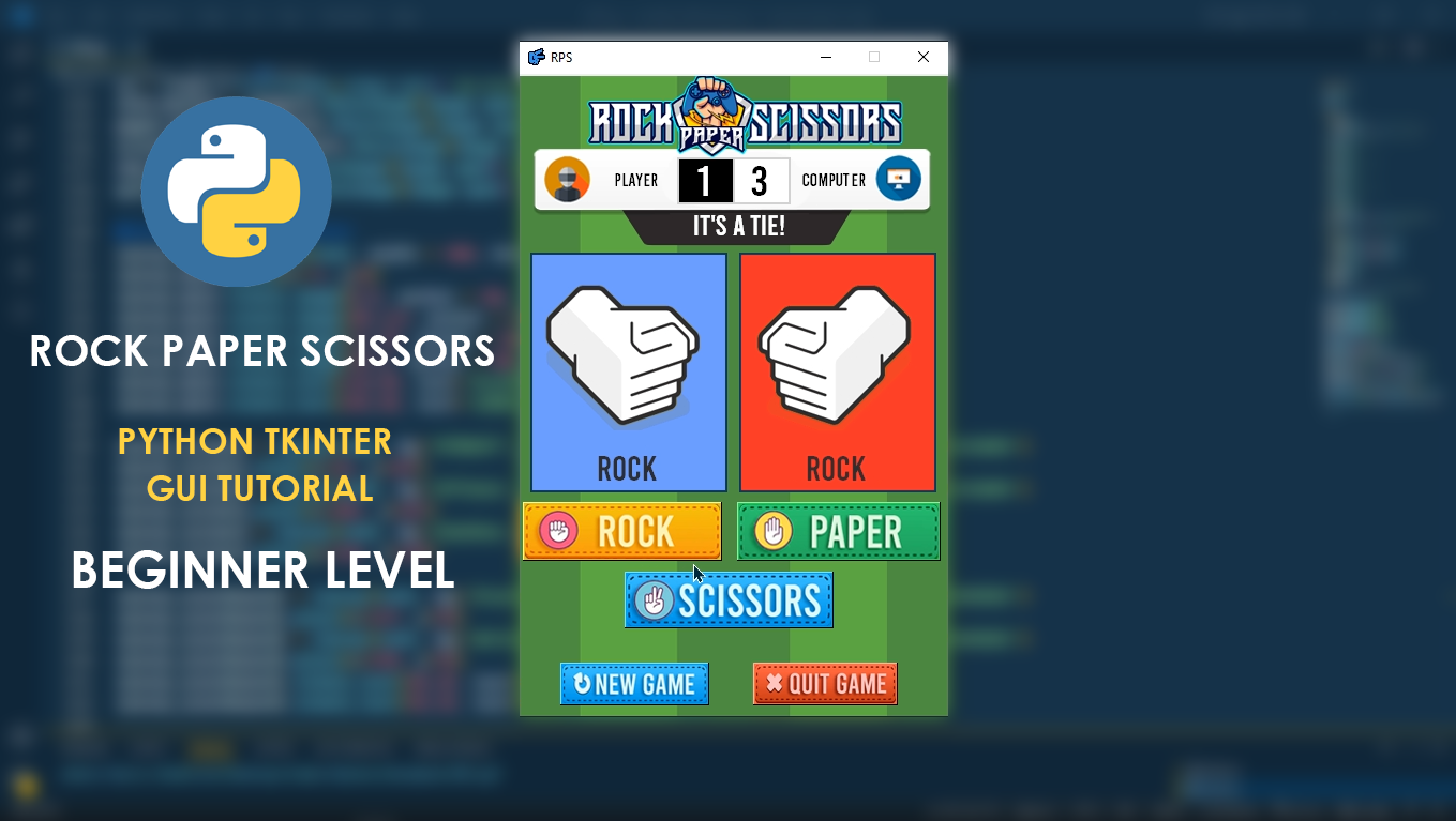 GitHub - Erualpha/Rock-Paper-Scissors-Game-Python-Tkinter-GUI
